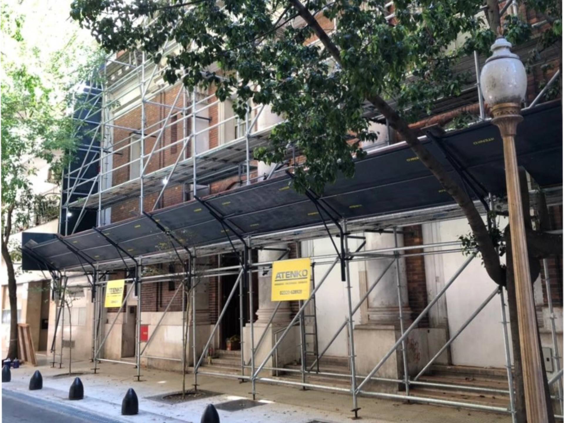 Protección Peatonal - Andamio Multidireccional, Andamios | ATENKO
